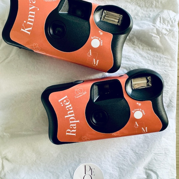 WRAP ONLY B&w- Custom Kodak Disposable Camera Wrap - Custom Camera ...