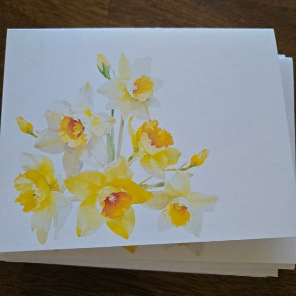 Wildflowers Note Card Set, 8 Blank Inside Cards With Envelopes ...