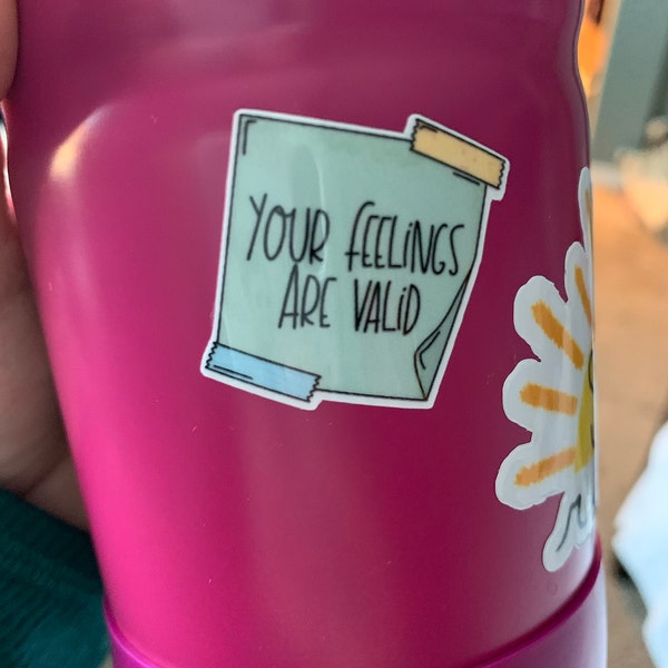 Sticky Note Affirmation Mini Sticker Set Positivity Stickers - Etsy ...