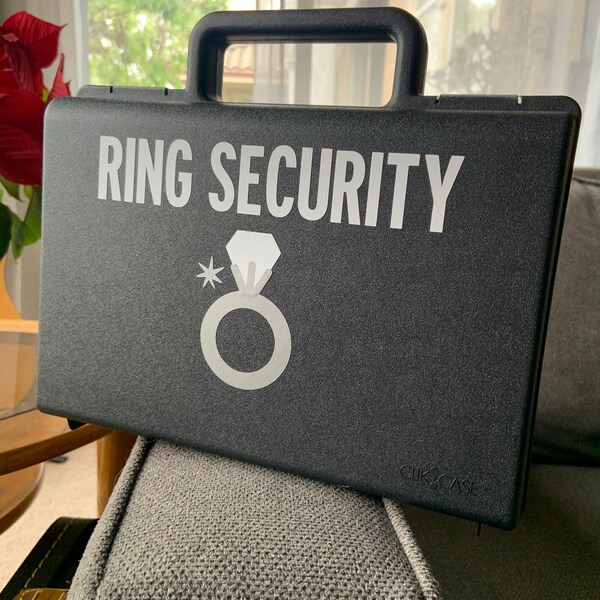 Ring Security Briefcase, Ring Bearer Briefcase, Ring Security Case ...