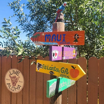 Destination Arrow Signs, Sign Post Arrows, Tropical Sign Post Arrows ...