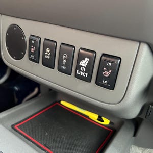 Eject Button Decal, Car Decal, Eject Passenger Button, Blank Button ...