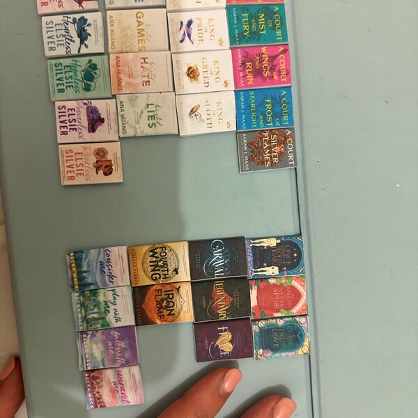 CUSTOM Miniature Books - Extra Books for Dollshouse, Gumballs, Baubles ...