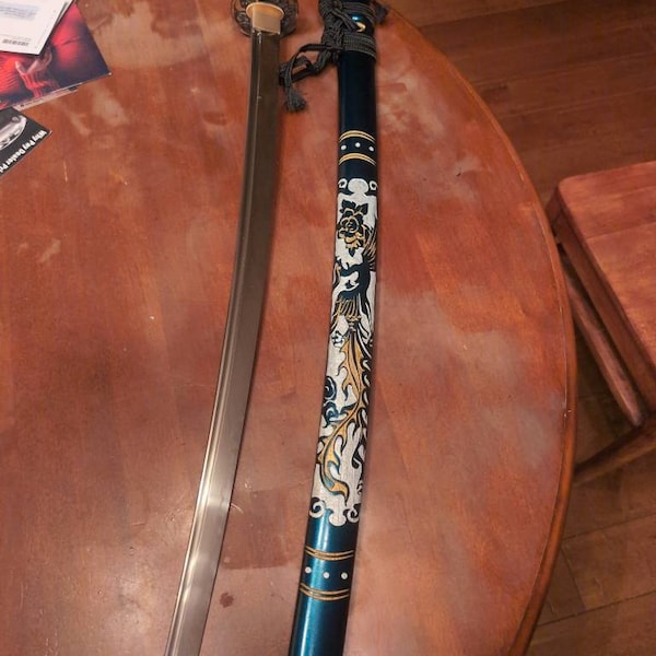 Part 2 Sheaths DIY Samurai Sword PU Leather Series Sheaths Japanese ...