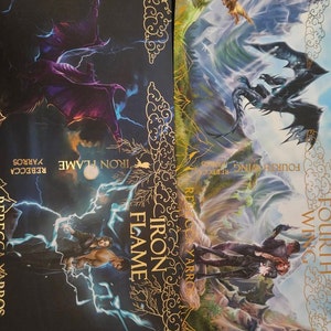 Lightning Wielder Page Overlay Officially Licensed Fourth Wing the ...