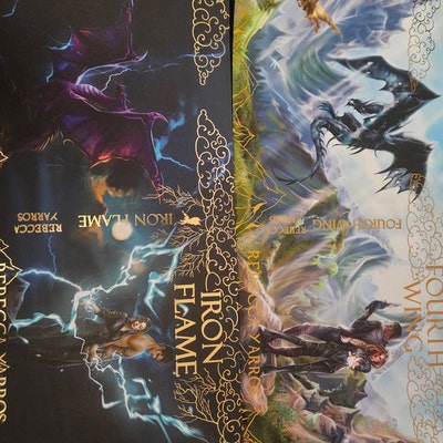 Lightning Wielder Page Overlay Officially Licensed Fourth Wing the ...