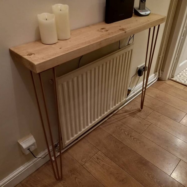 Radiator Shelf | Console Table | Narrow Table | Hallway Table | Table ...