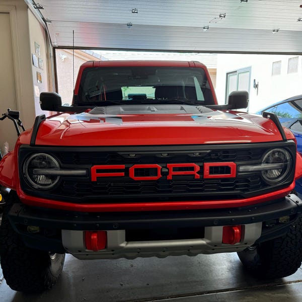 Tufskinz | Grille Letter Overlays - Fits 2021-2025 Bronco Raptor - 4 ...