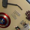 Captain America Shield Prototype Shield Steven Rogers Cosplay 1/1 Scale ...