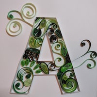 Quilling Uppercase Letters – Pattern Guides to Outline A-Z ...