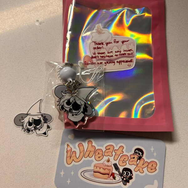 Honkai Star Rail HSR Penacony Googly Eye Shaker Keychains - Boothill ...