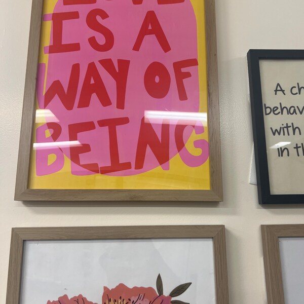 Tropical Boho Flower Poster | PRINTABLE Wall Art | Funky, Plant Lover ...