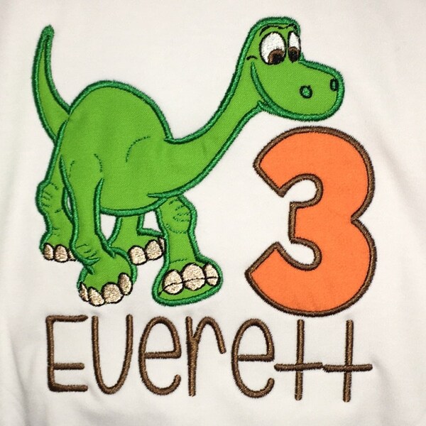 Good Dinosaur Arlo Embroidery Machine Applique Instant Download Monkey ...