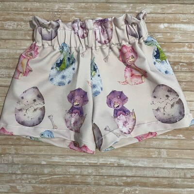 Paper Bag Shorts Pattern, Girl's Short Sewing Pattern, Kids Shorts ...