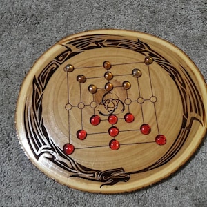 Viking Resin Hnefatafl / Tafl Game Pieces - Etsy