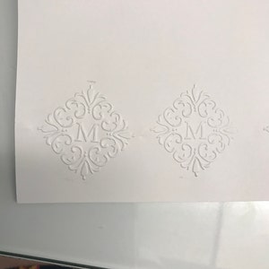 Custom Monogram Embosser, Monogram Embosser, Custom Embosser, Embosser ...