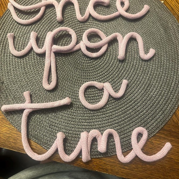 Once Upon a Time Sign-perfect for Nursery or Book Nook Decor - Etsy