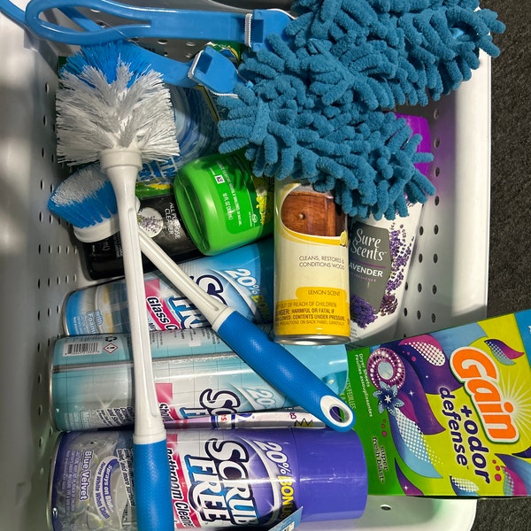 First Time Home Owner Gift Basket- Survival Kit New Home Owners ...