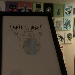 You Are Not Safe PRINT - Etsy