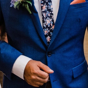 Embroidered Pocket Square Personalized Pocket Square Linen | Etsy