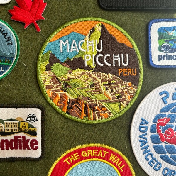 Machu Picchu Peru Patch - Etsy
