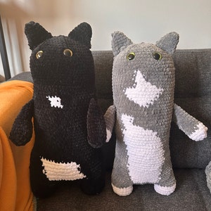 Big Long Cat Crochet Pattern. Create You Own Big Long Cat Amigurumi ...