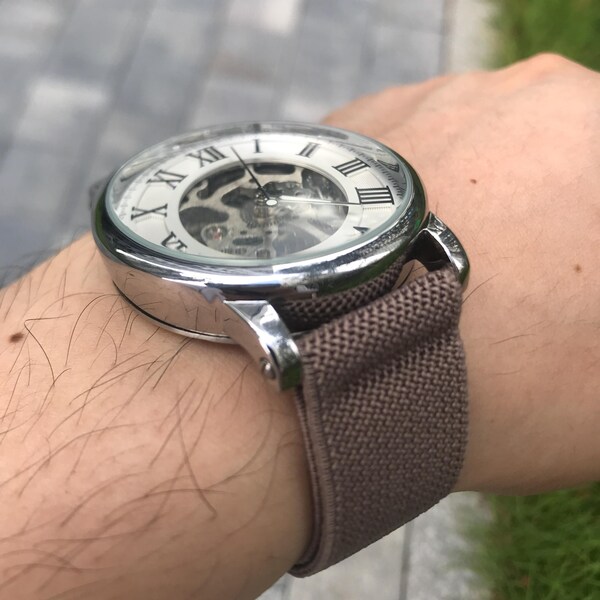 NYLON LOOP BAND Compatible With Garmin Instinct Forerunner Venu Fenix ...