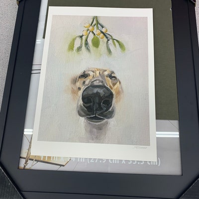 Whippet Art Whippet Print Whippet Painting Sighthound - Etsy