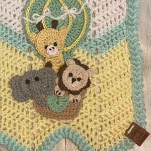 African Safari Applique Pack Crochet Pattern Digital - Etsy