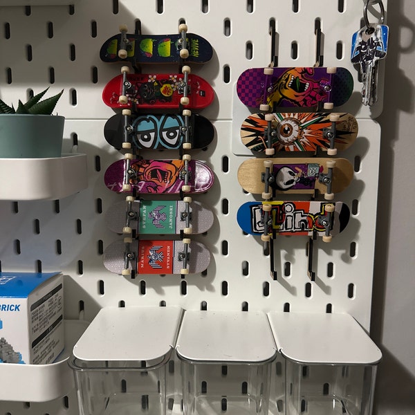 Laser Cut Fingerboard Rack for Tech Deck and Professional Fingerboards ...