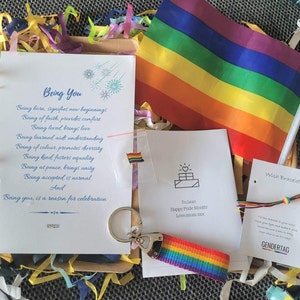 Transgender Bracelet, Trans Flag, Pride Ribbon, Trans Pride, Subtle ...