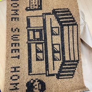 Animation Welcome Mat Funny Doormat Video Game Animation - Etsy