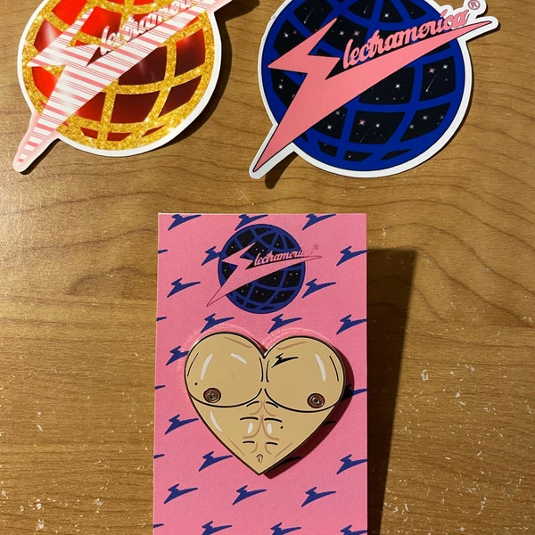 Electra-heart - Enamel Pin | Heart Pins | Hard Enamel Pins | Powerpuff ...