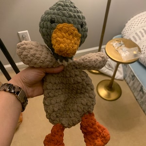 Mallard Duck Snuggler Lovey Duck Nursery Decor Baby Snuggle - Etsy