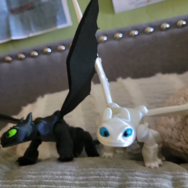 How to Train Your Dragon Night Lights - Etsy