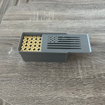 3d Printed Ammo Box, 9mm, 22lr, 5.56, 223, 45 Acp, 357 Magnum, 38 ...
