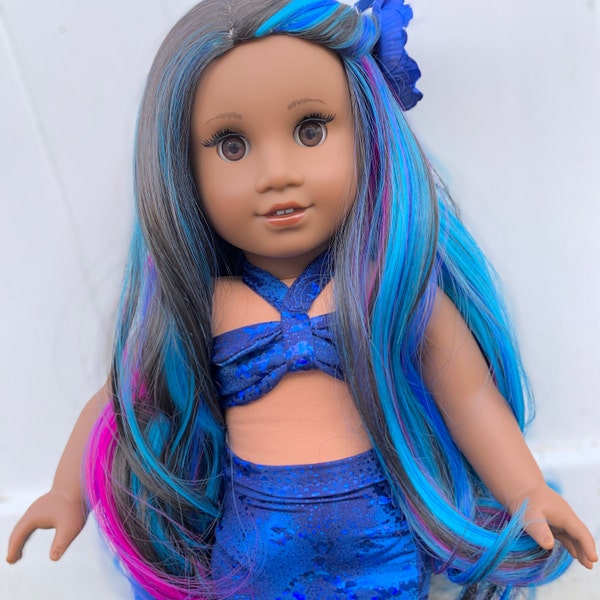 Custom Doll Wig for 18