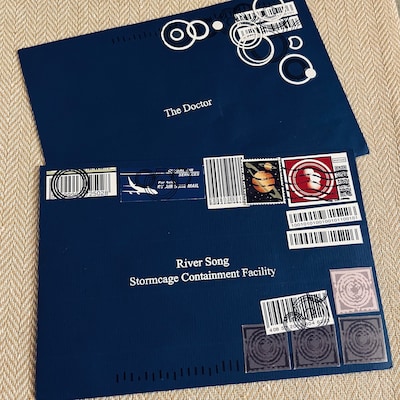 Doctor Who River Song Diary Prop Replica Fully Illustrated - Etsy