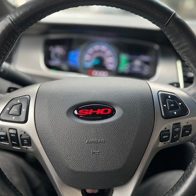 Gel Coated DOMED Ford Taurus sho Emblem Overlay : Fits Taurus SHO 2010 ...