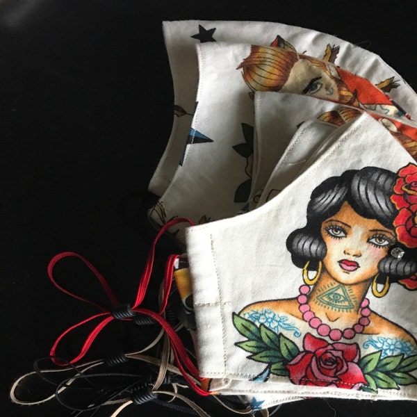 Barrel Cord Lock for Elastic DIY Face Mask/ Black/ Elastic/ Cord Lock ...