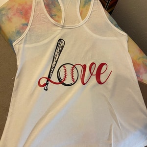 Love Baseball Bat and Ball for Shirt SVG Png Dxf Files for Cutting ...