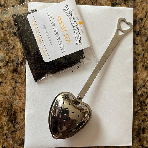 Heart Tea Infuser | Stainless Steel Tea Spoon | Infusion Steeper ...