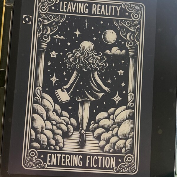 INSTANT Kindle Lock Screen | Leaving Reality Entering Fiction ...