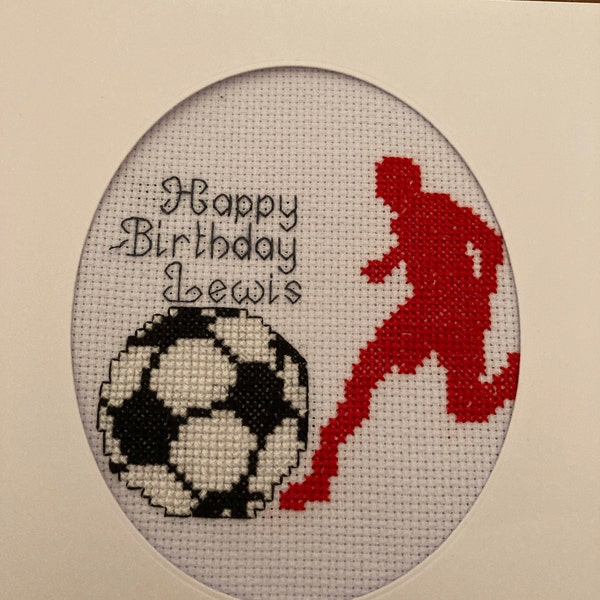 Football Cross Stitch Pattern, Soccer Players Silhouettes, Chart for ...