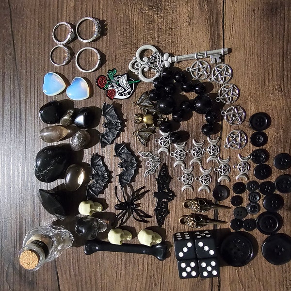 Goth Broth Trinkets Mix // Confetti Scoop - Etsy