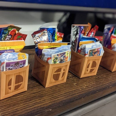 Super Smash Bros. Container Treat Box DIY Printable - Etsy