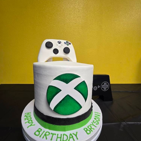 Handmade Fondant Gaming Controller Cake Topper - Etsy