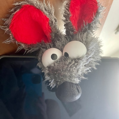 Red Monster Hand Puppet Muppet Style With Dreads - Etsy