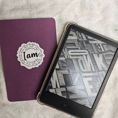 I Am Sticker, Affirmation Stickers, Clear Laptop Sticker, Water Bottle ...