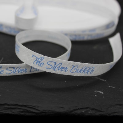 Custom Printed Cotton Ribbon Personalized Cotton Tape Custom Fabric ...